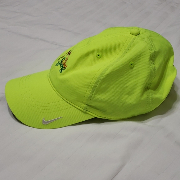 Nike | Accessories | Nike Golf Gold Spring Neon Yellow Cap | Poshmark